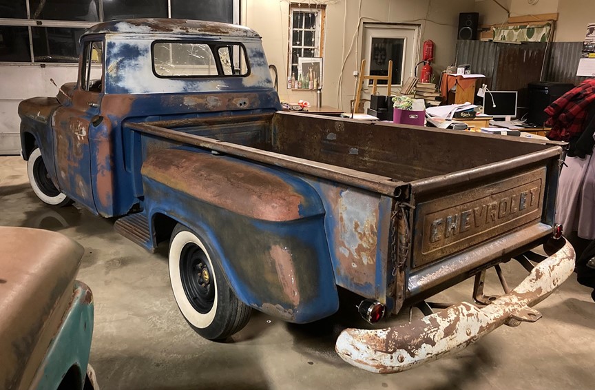 Bilar Säljes | Chevrolet 3200 Apache Stepside 1958