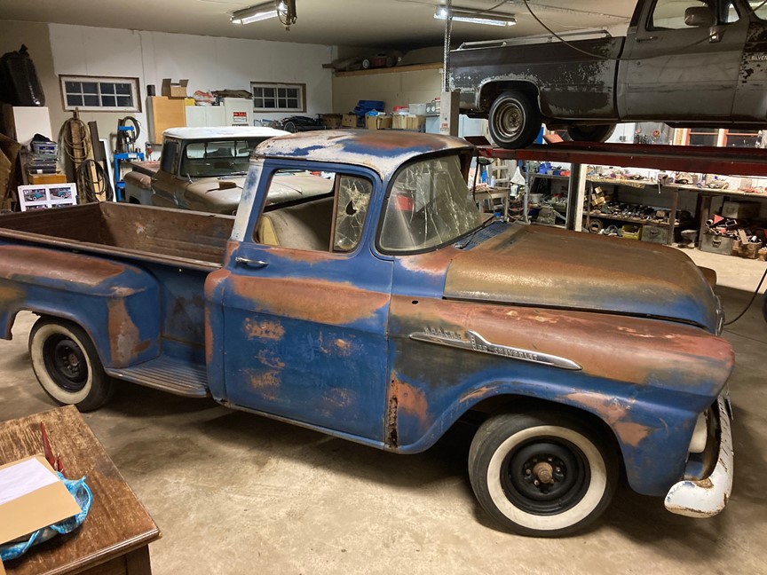 Bilar Säljes | Chevrolet 3200 Apache Stepside 1958