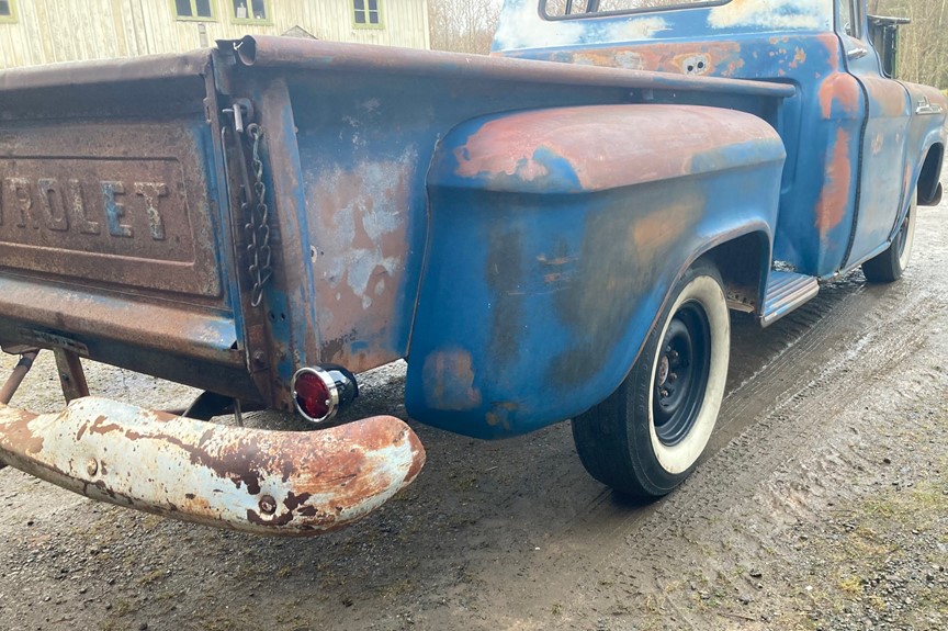 Bilar Säljes | Chevrolet 3200 Apache Stepside 1958